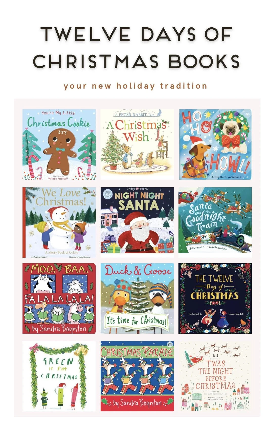 Twelve Days of Christmas Books — Hillside Farmhouse