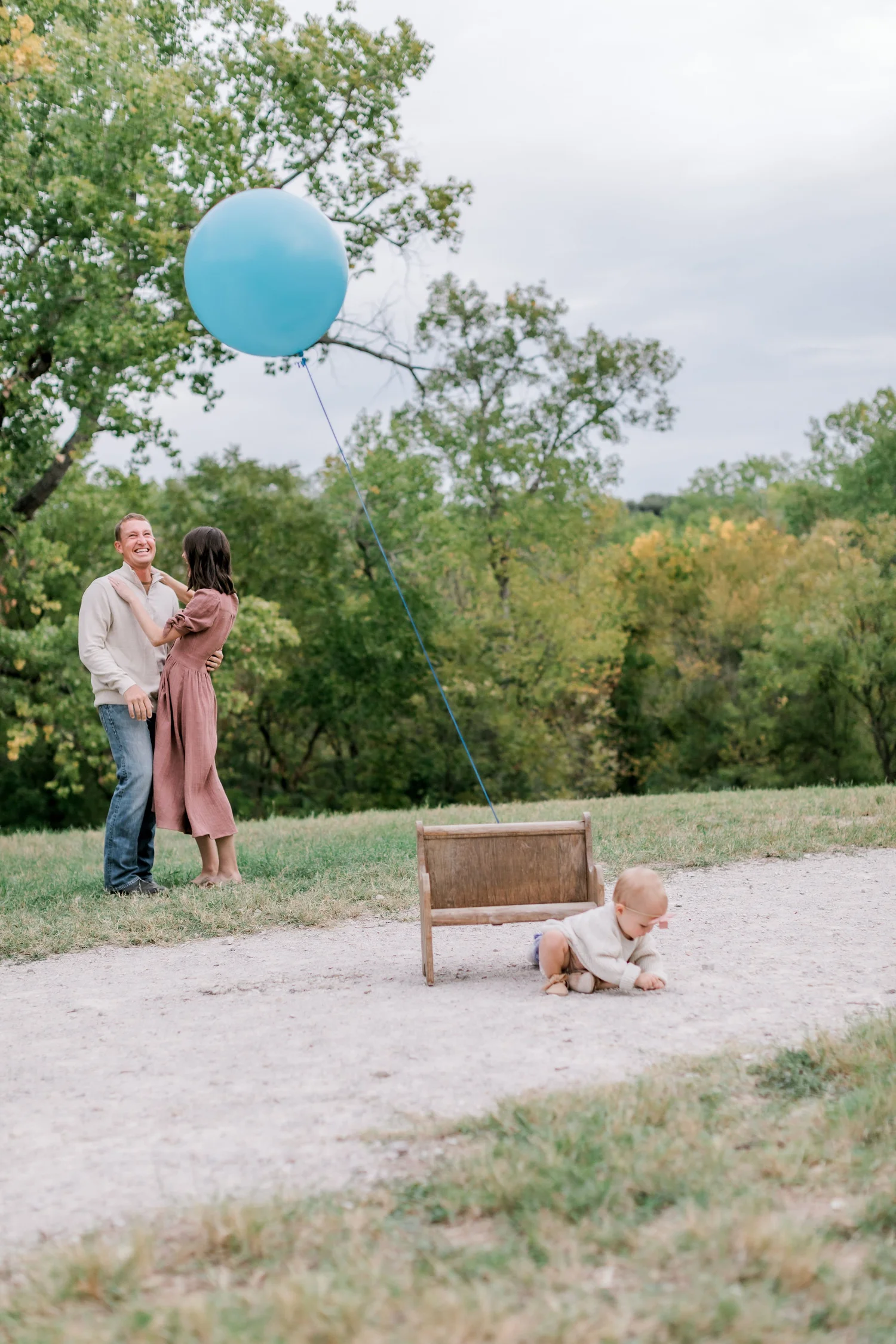 Sibling Gender Reveal — Hillside Farmhouse