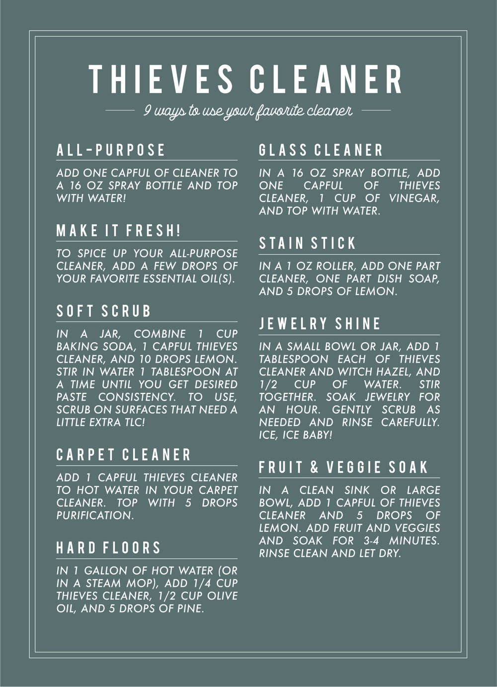 Spring Cleaning with Non-Toxic Products — Hillside Farmhouse