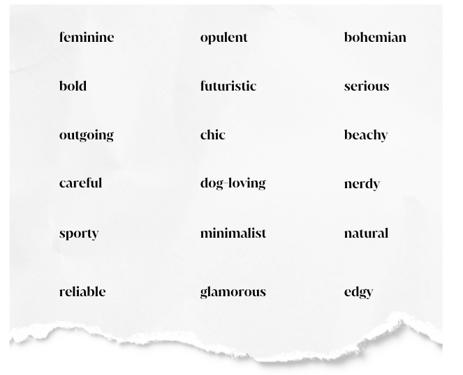 Your three style words can help you express yourself — Suzy Cooper