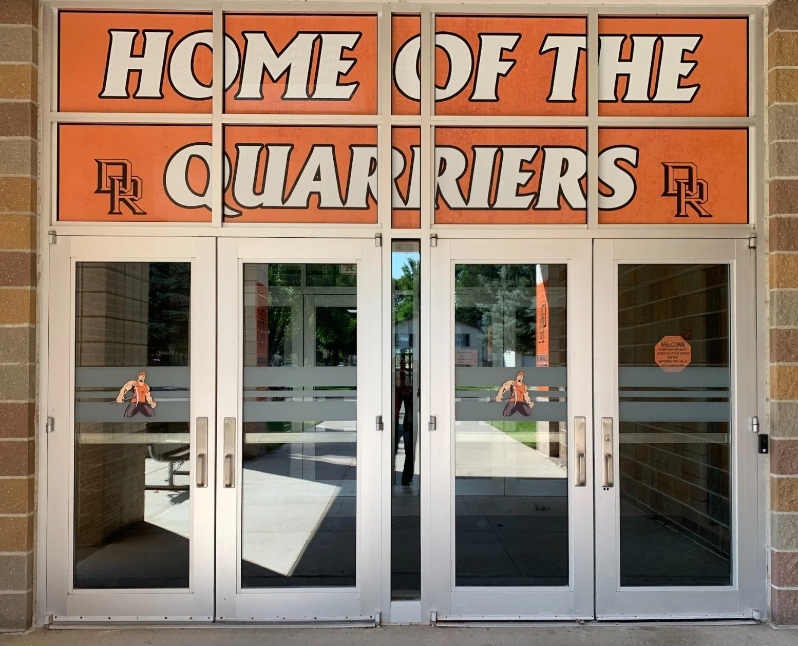 Main Entrance Branding — GRAPHICS USA