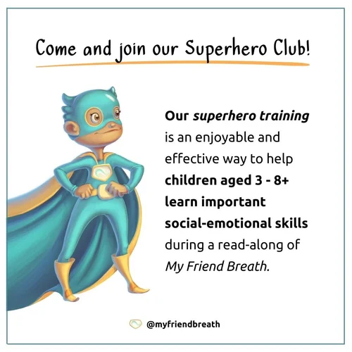 Come and join our Superhero Club 🦸 — My Friend Breath - Breath ...