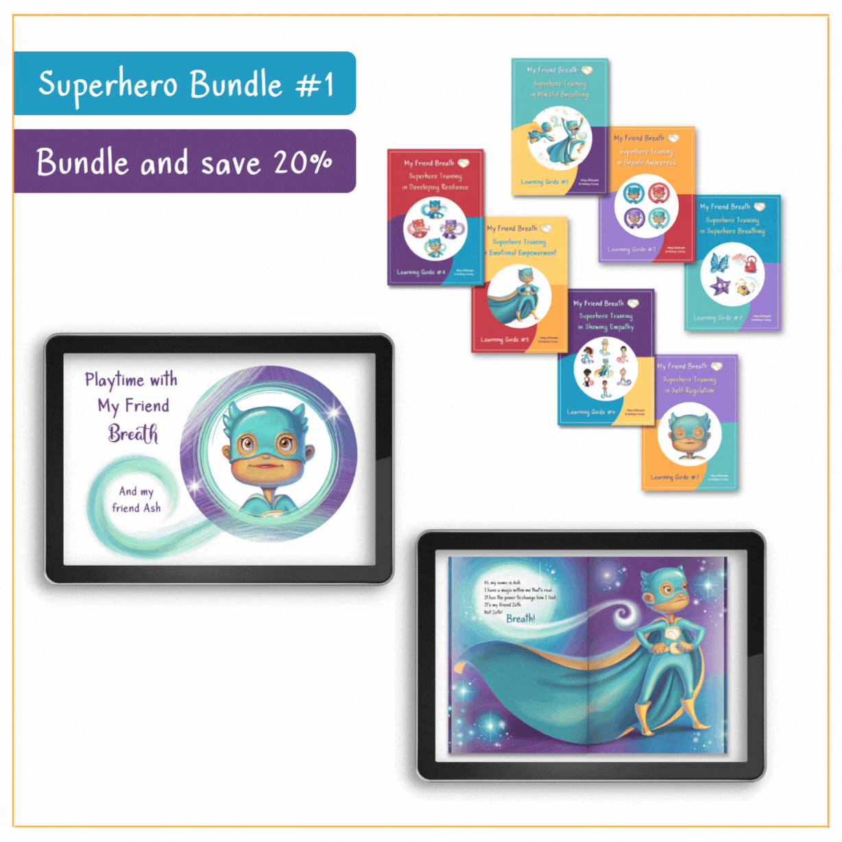 SEL Superhero Training — My Friend Breath - Breath Awareness & Mindful ...