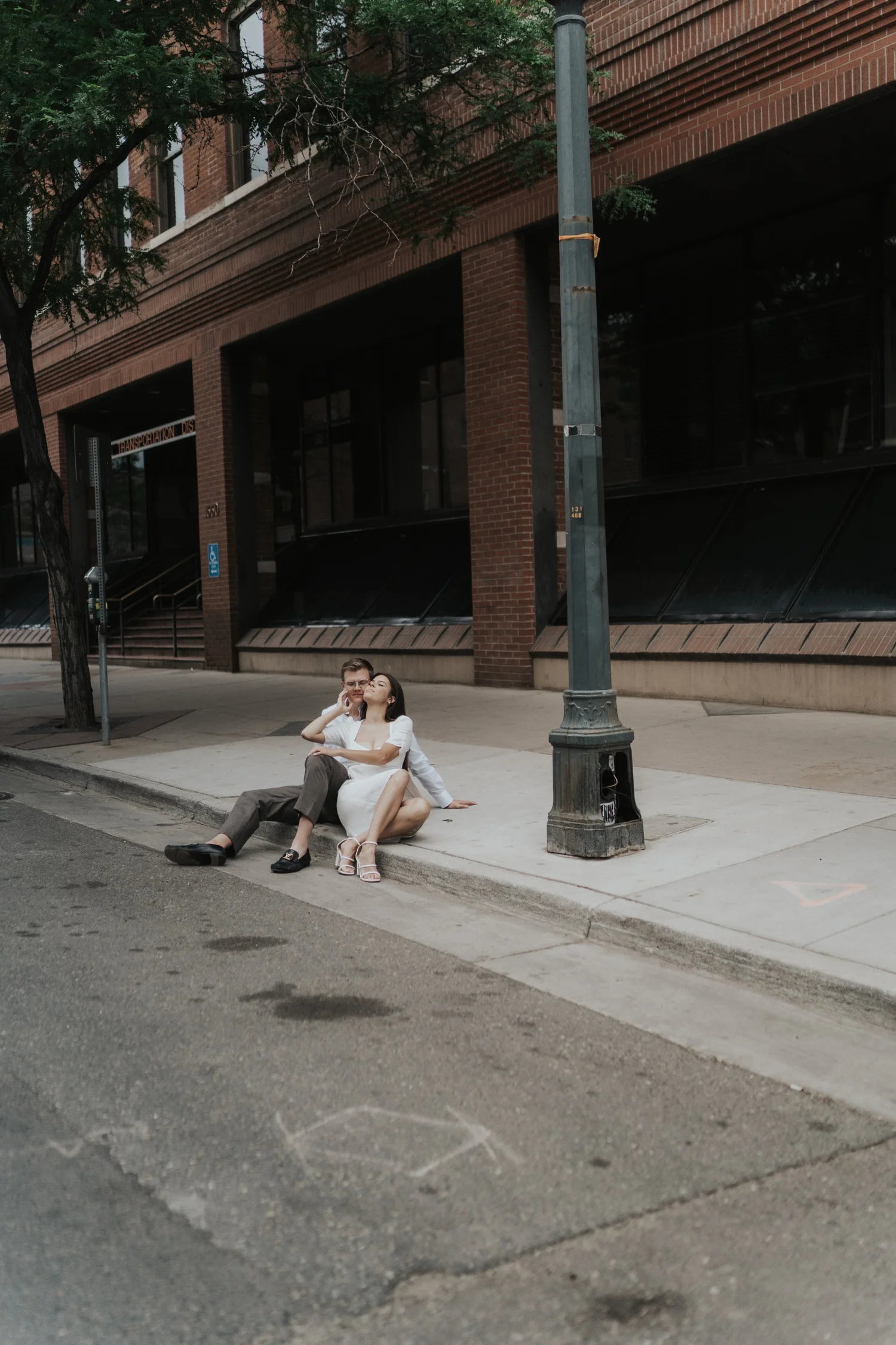 Urban Downtown Denver Engagement Session | Katelyn + Garette