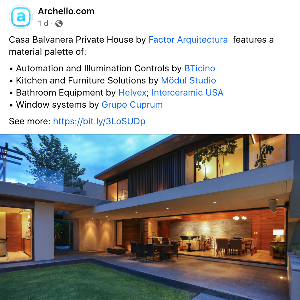 Casa Balvanera en Archello! — Factor Arquitectura