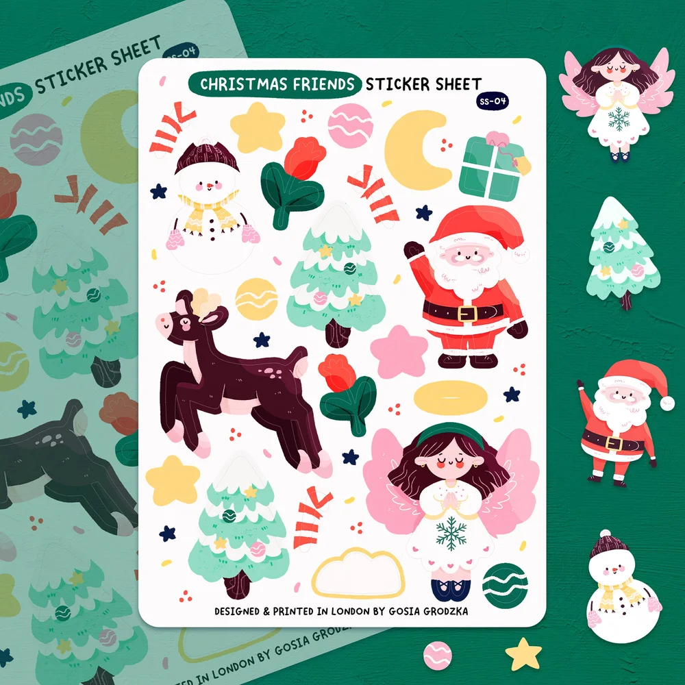 Cute Christmas Stickers