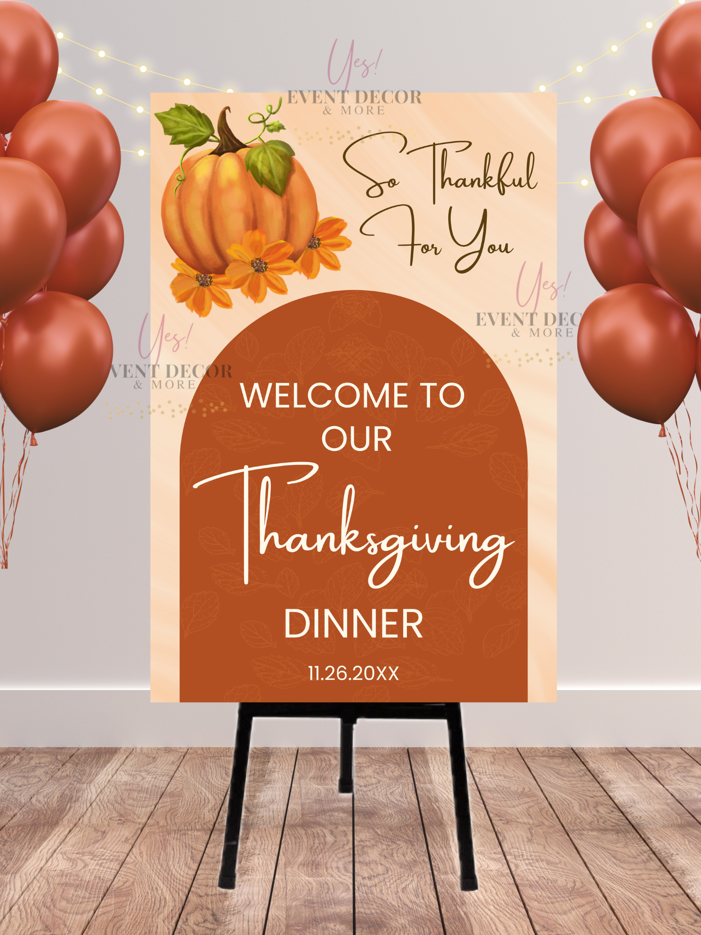 Master Your Welcome Sign Displays — Yes! Event Decor & More