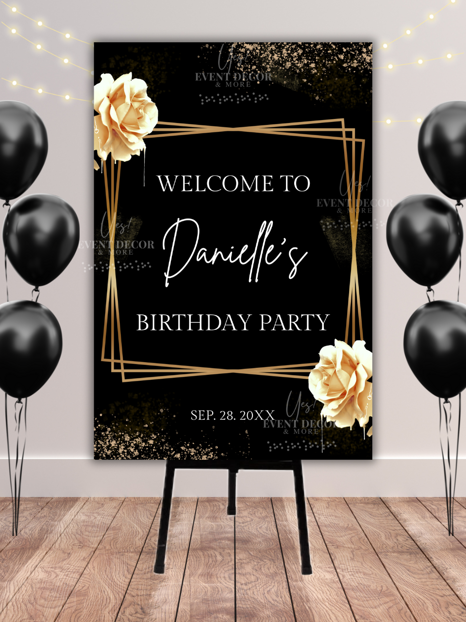 Master Your Welcome Sign Displays — Yes! Event Decor & More