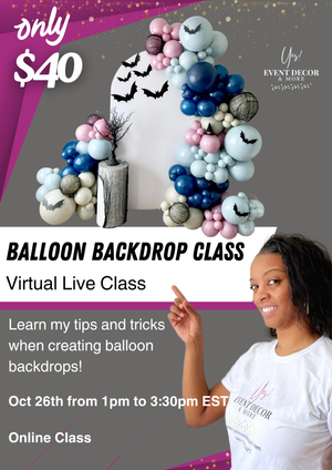 Coaching and Classes — Yes! Event Decor & More