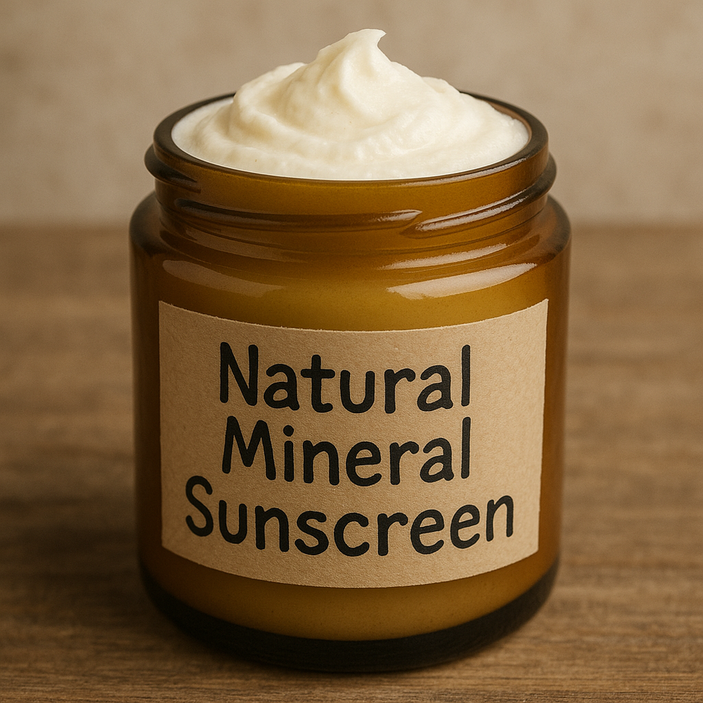 DIY Mineral Sunscreen: Easiest, Inexpensive, Safe, All-Natural Nontoxic ...