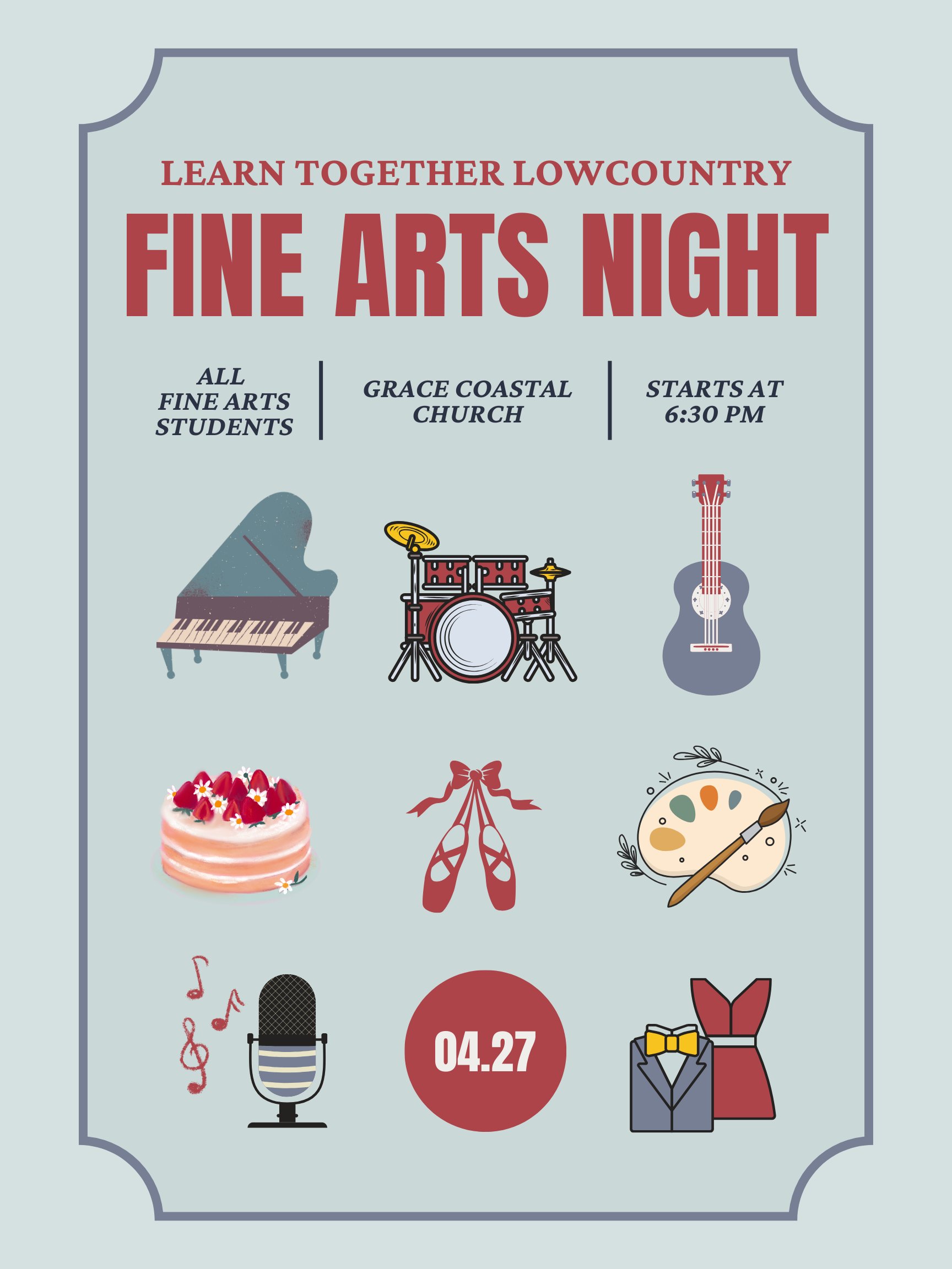 Fine Arts Night 2025 — Learn Together Lowcountry