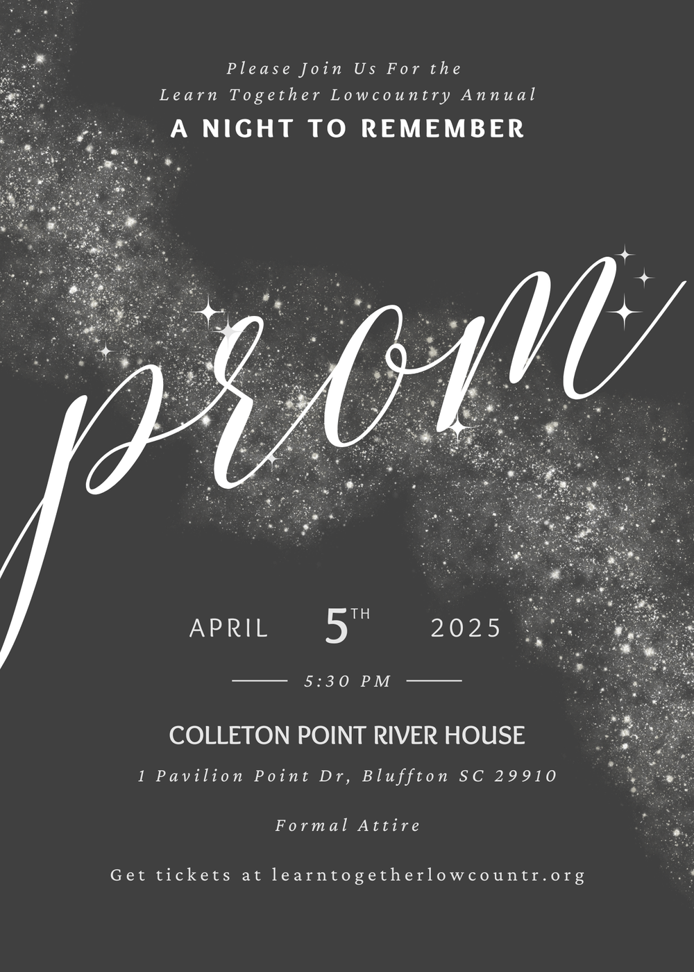 A Night to Remember High School Prom 2025 — Learn Together Lowcountry