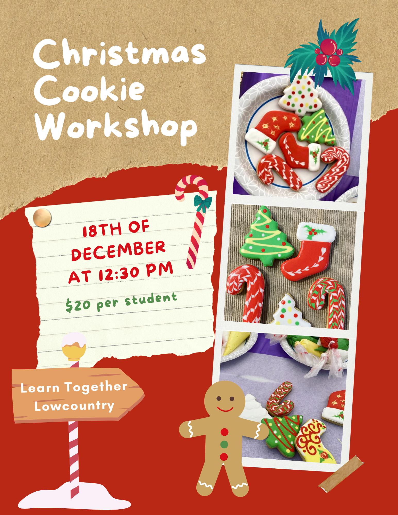 Christmas Cookie Workshop — Learn Together Lowcountry