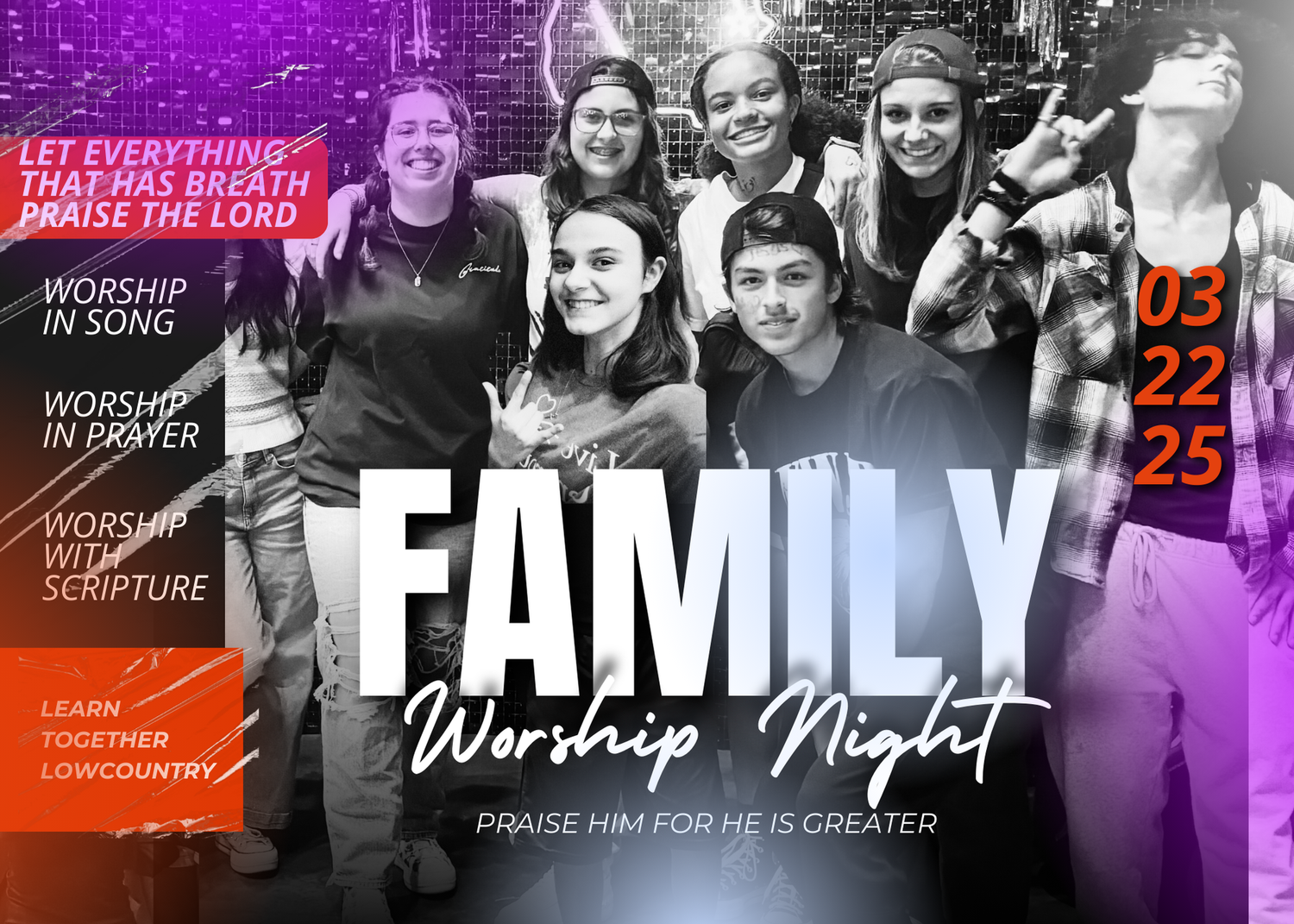 Family Worship Night — Learn Together Lowcountry