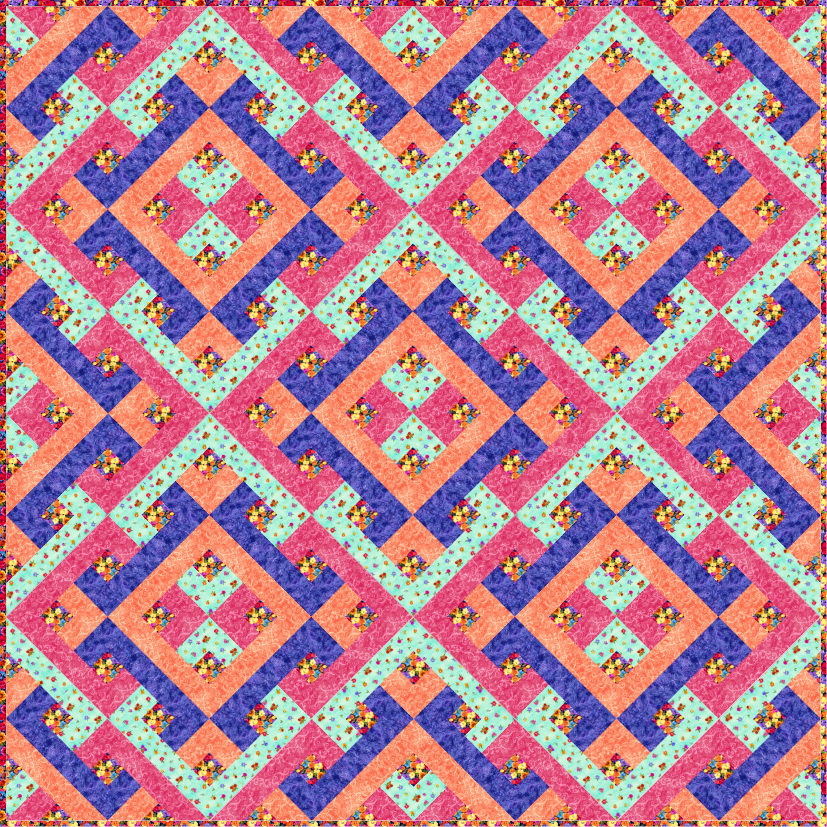 Interwoven Squared Quilt Pattern (PDF) — CDM365 Studios