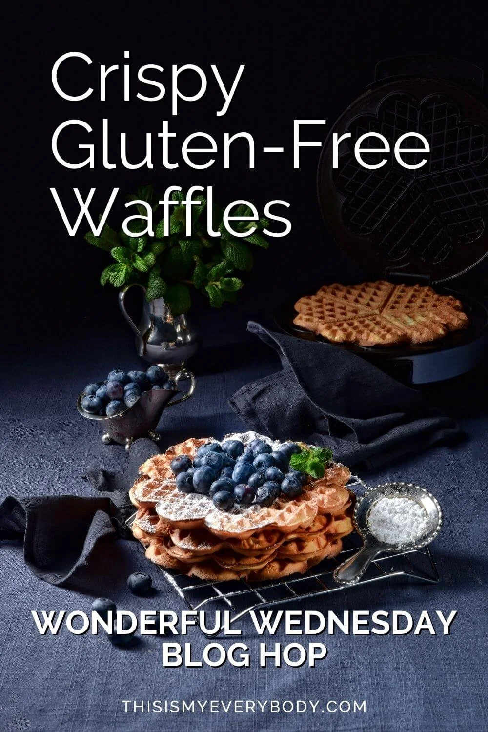Crispy Gluten-Free Waffles Recipe | Wonderful Wednesday Blog Hop