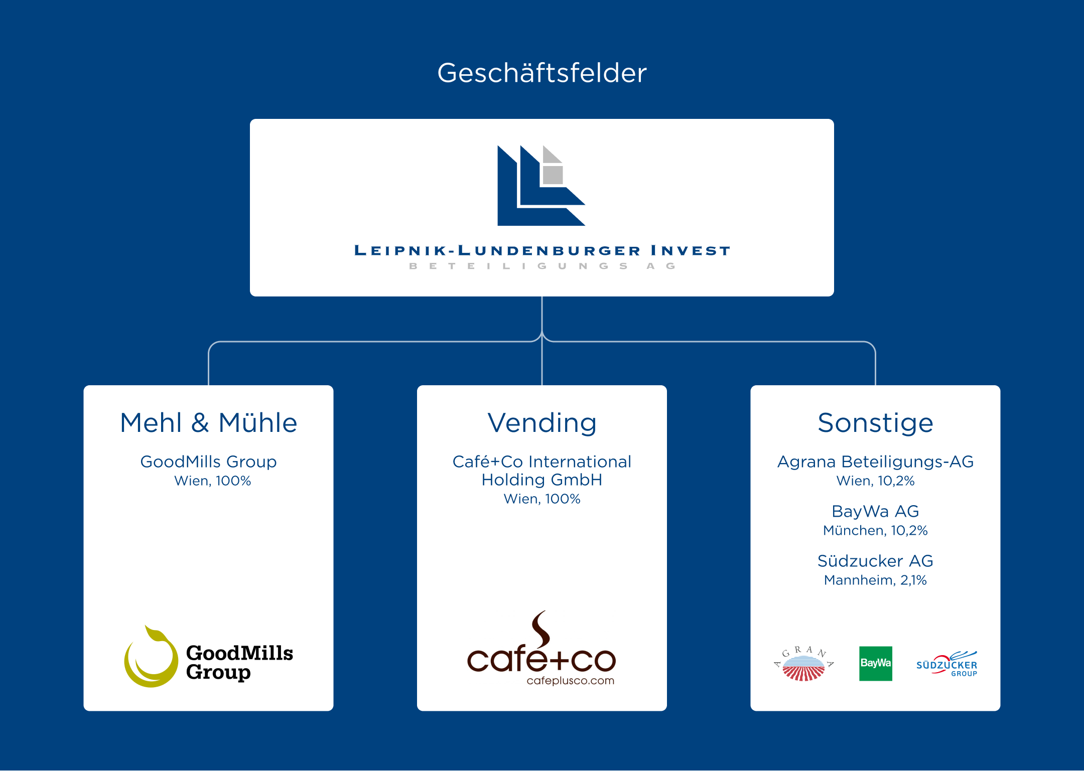 Geschäftsfelder — Leipnik-Lundenburger Invest