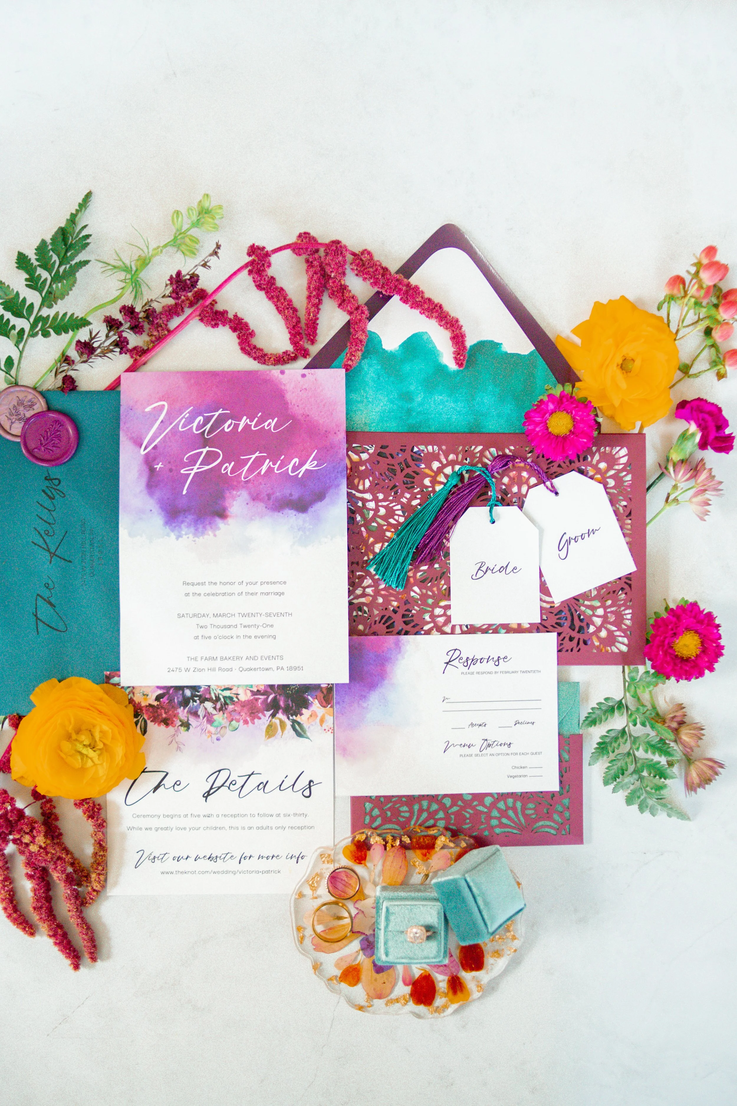 Victoria + Patrick — Autumn Fox Designs