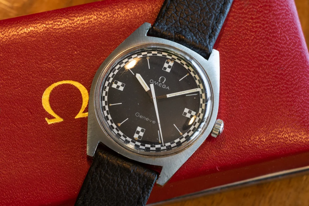 A rare Omega: The illustrious Grand Sport “Racing Dial” — VINTAGE VIEW ...