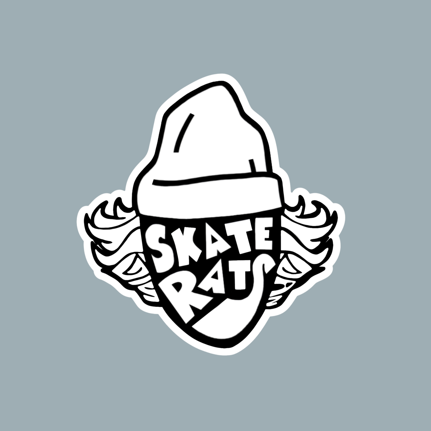 Skateboard Drawing Logo