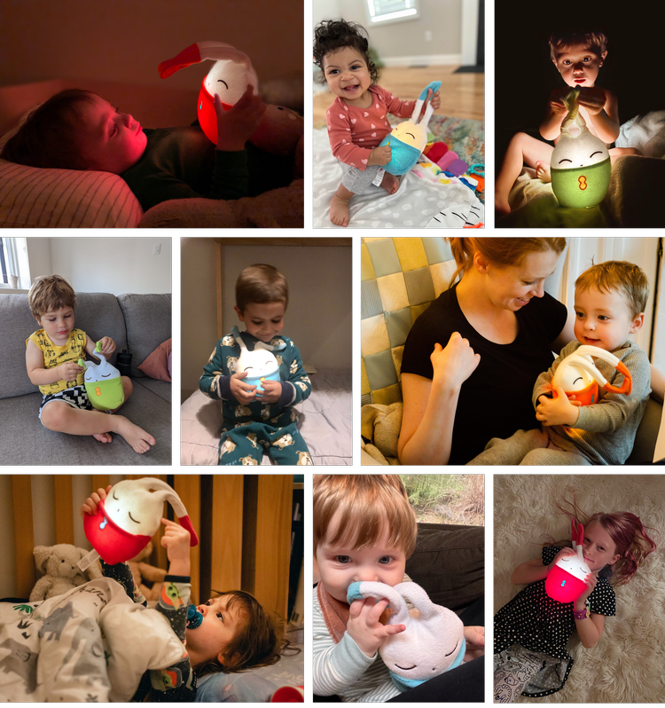 The Best Baby Shower Gift - Shop LuMi Plush Night Light Online — Little ...
