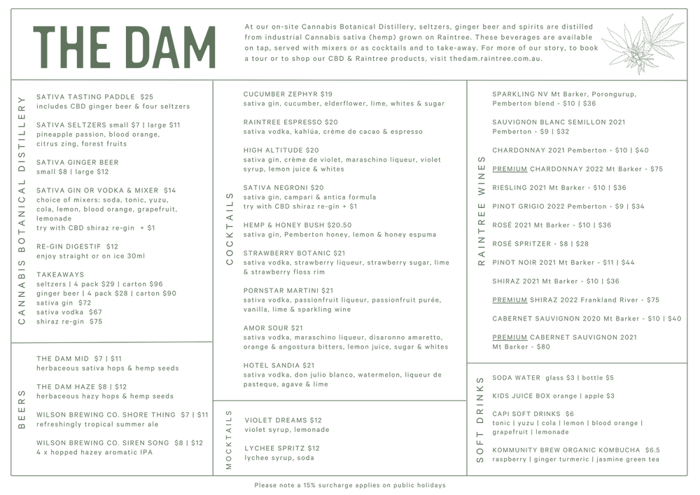 Dining — The Dam