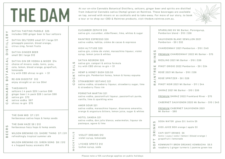 Dining — The Dam