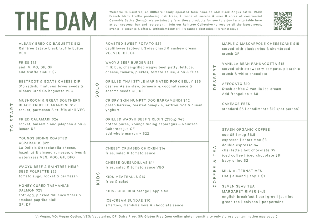 Dining — The Dam