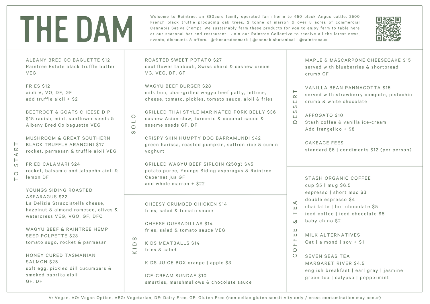 Dining — The Dam
