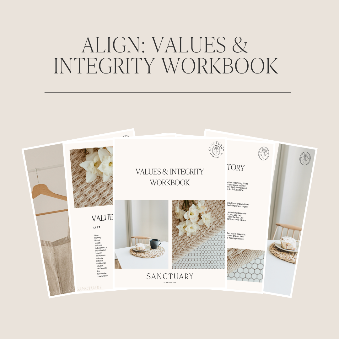 How to Find Your Core Values and Why It Matters — SANCTUARY