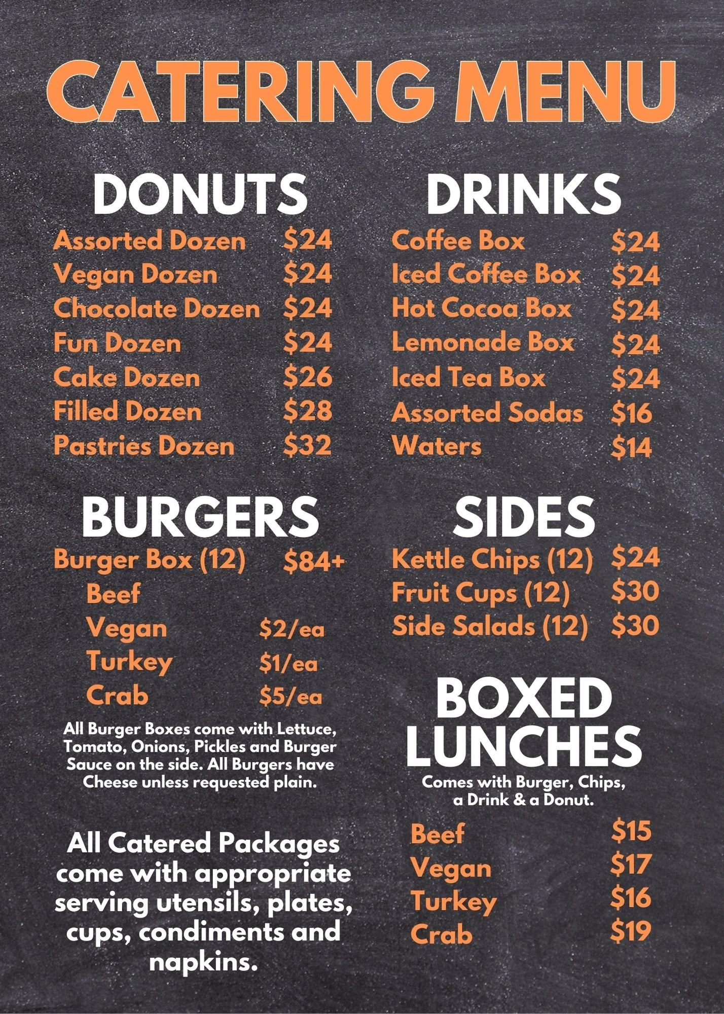 Catering — Sugar Shack Donuts