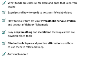 Restful Sleep The Natural Way — Kathryn's Holistic Health