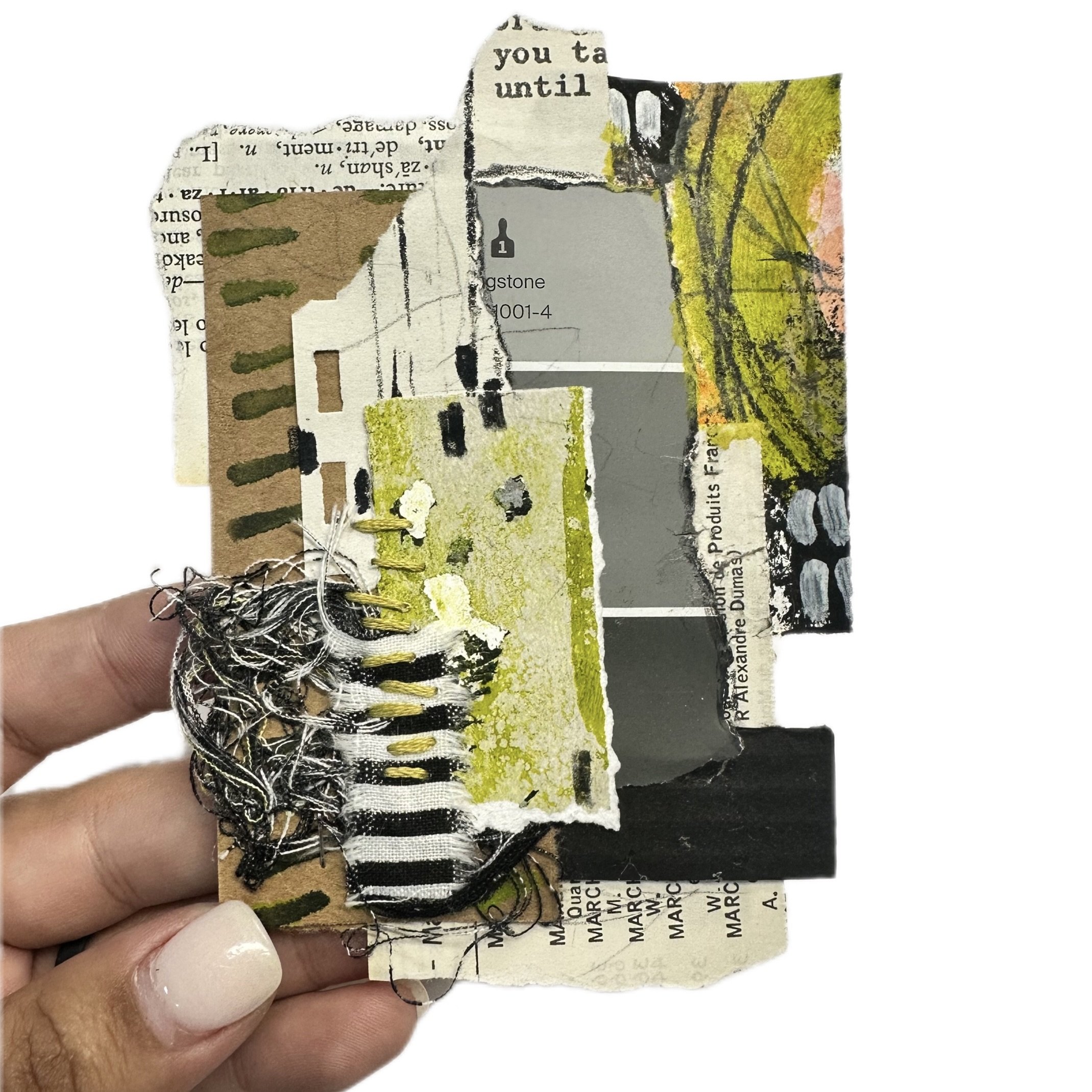 Day 19/100 Collage Cluster — BB Henry Art