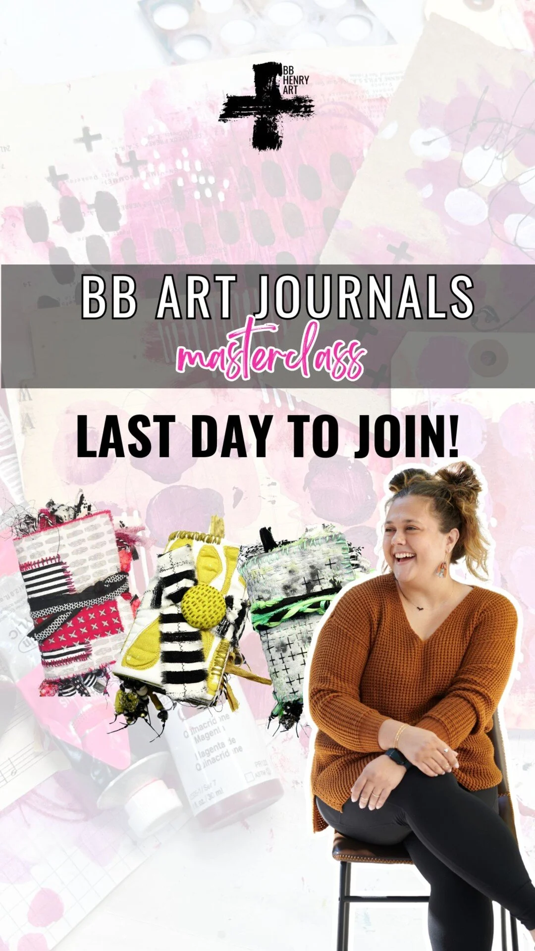 Black Messy Inky Artist Papers DIGITAL DOWNLOAD Set 5 — BB Henry Art