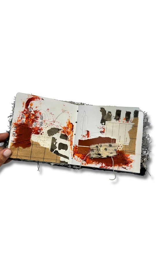 Quick Cohesive Collage Journal Spreads — BB Henry Art