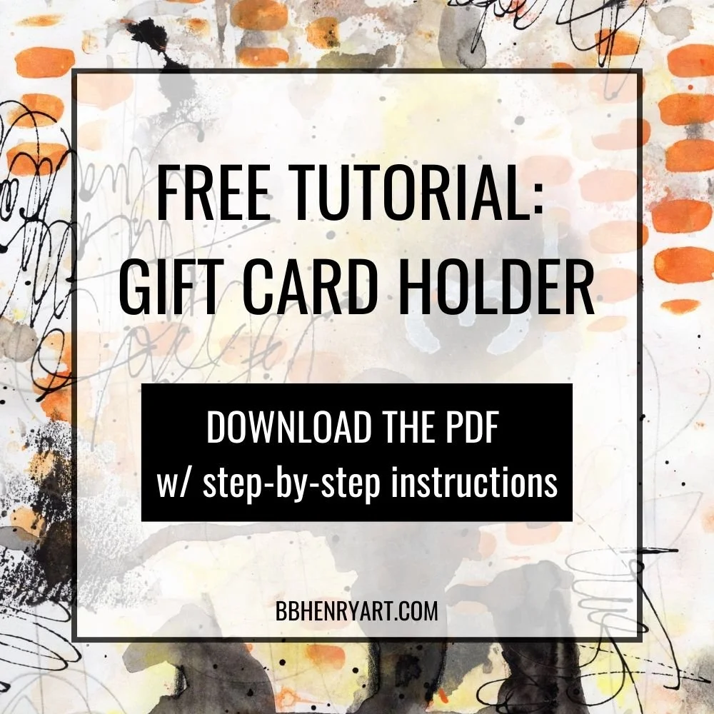 Easy DIY Gift Card Holders Using Art Printables → Tutorial — BB Henry Art