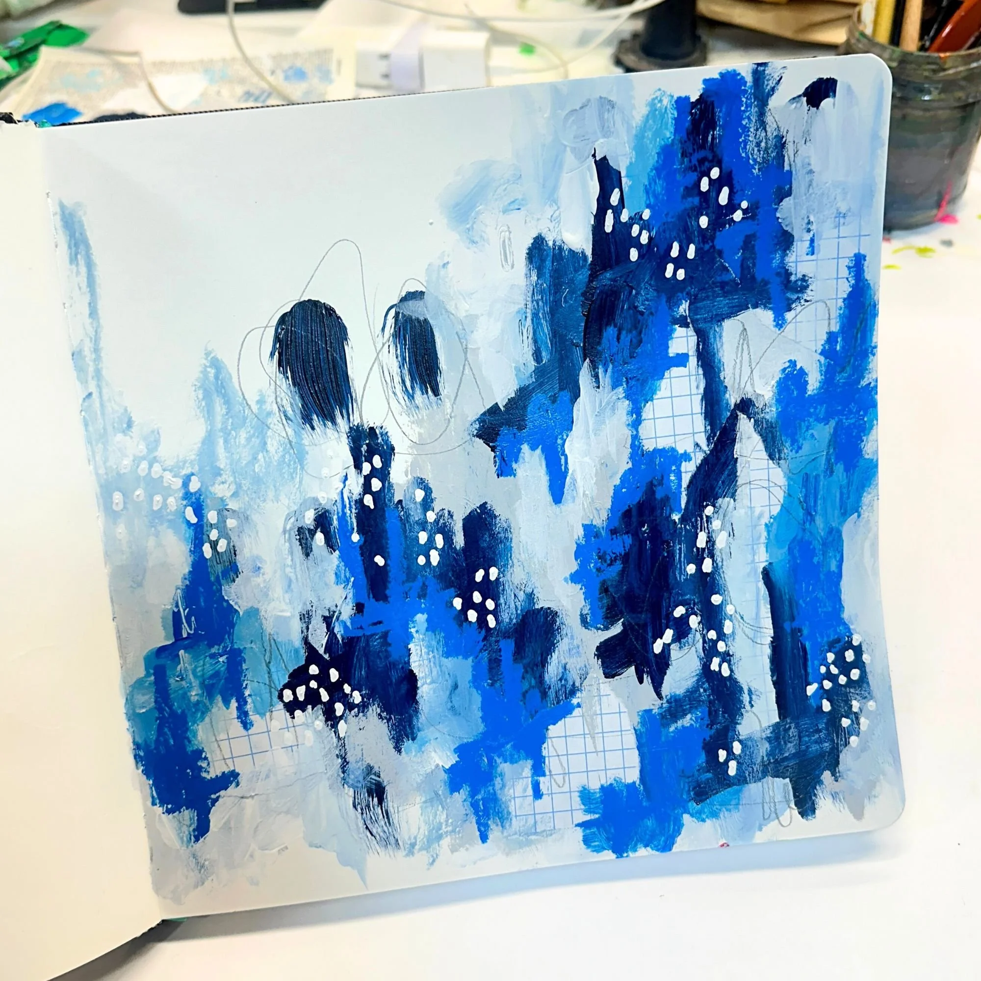 Simple Layering Techniques For Your Art Journal — BB Henry Art