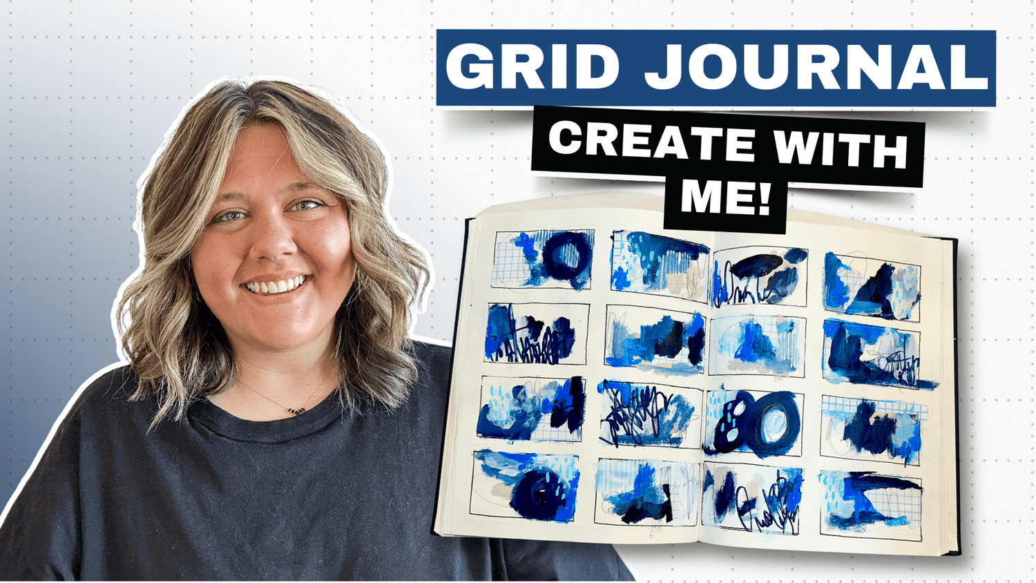 Easy Grid Journal Spread — BB Henry Art