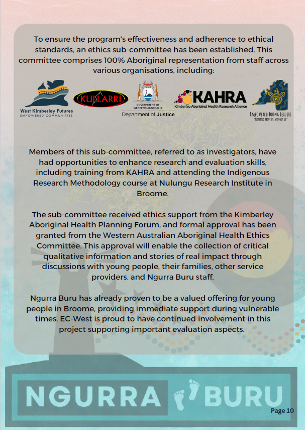 Ngurra Buru (Night Space) Program — West Kimberley Futures - Empowered ...