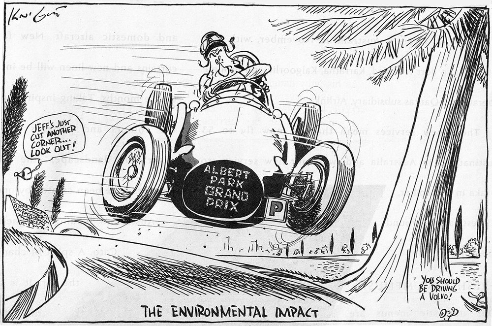 Cartoon Gallery — Save Albert Park