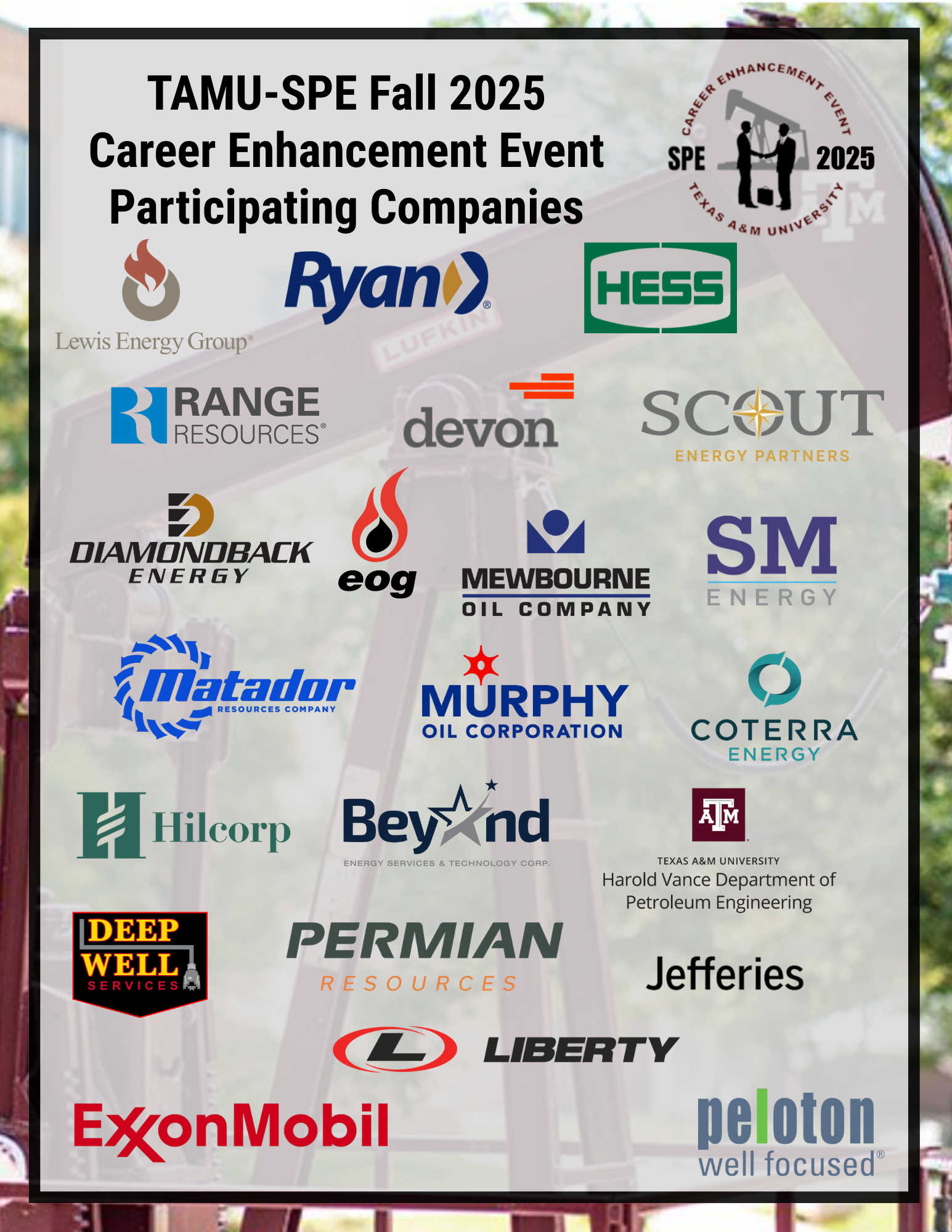 Upcoming Events — TAMU SPE