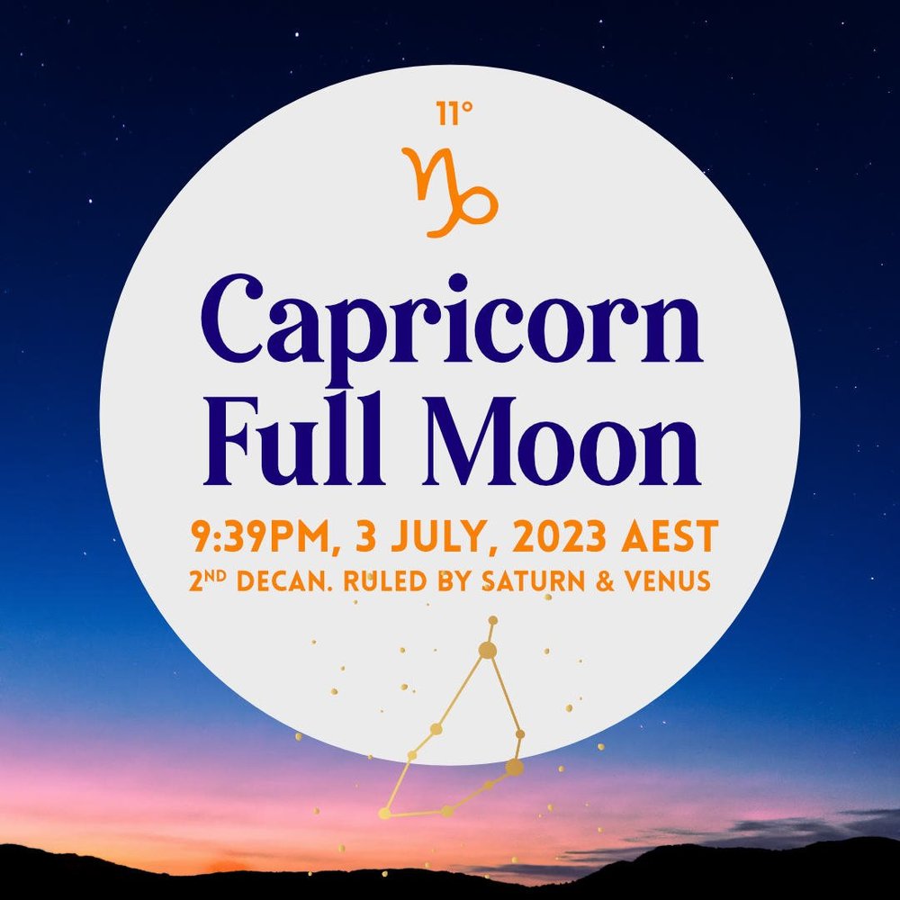 Capricorn Full Moon — Northern Beaches Astrology