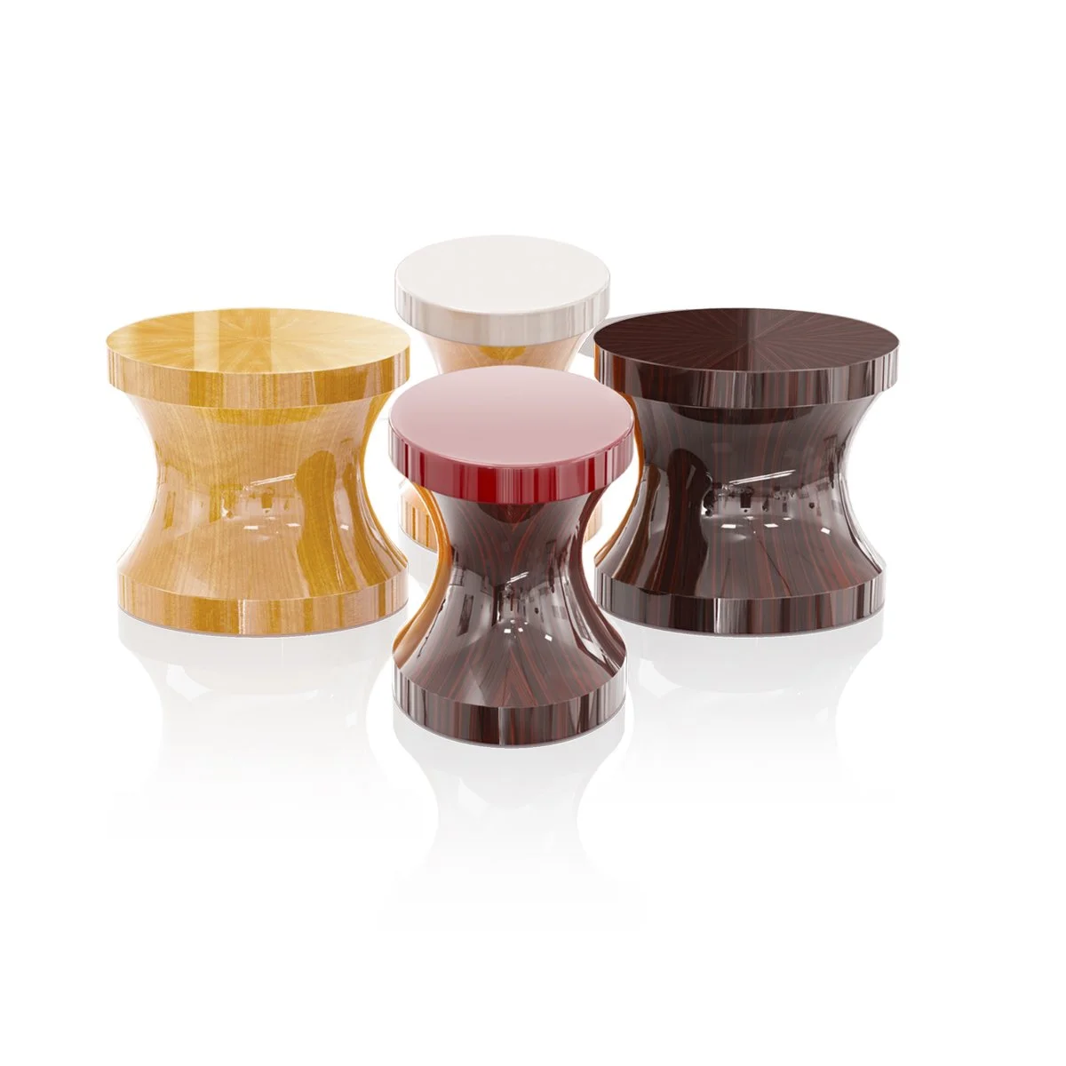 Chess Glass Round Table | Dining Tables | Dakota Jackson