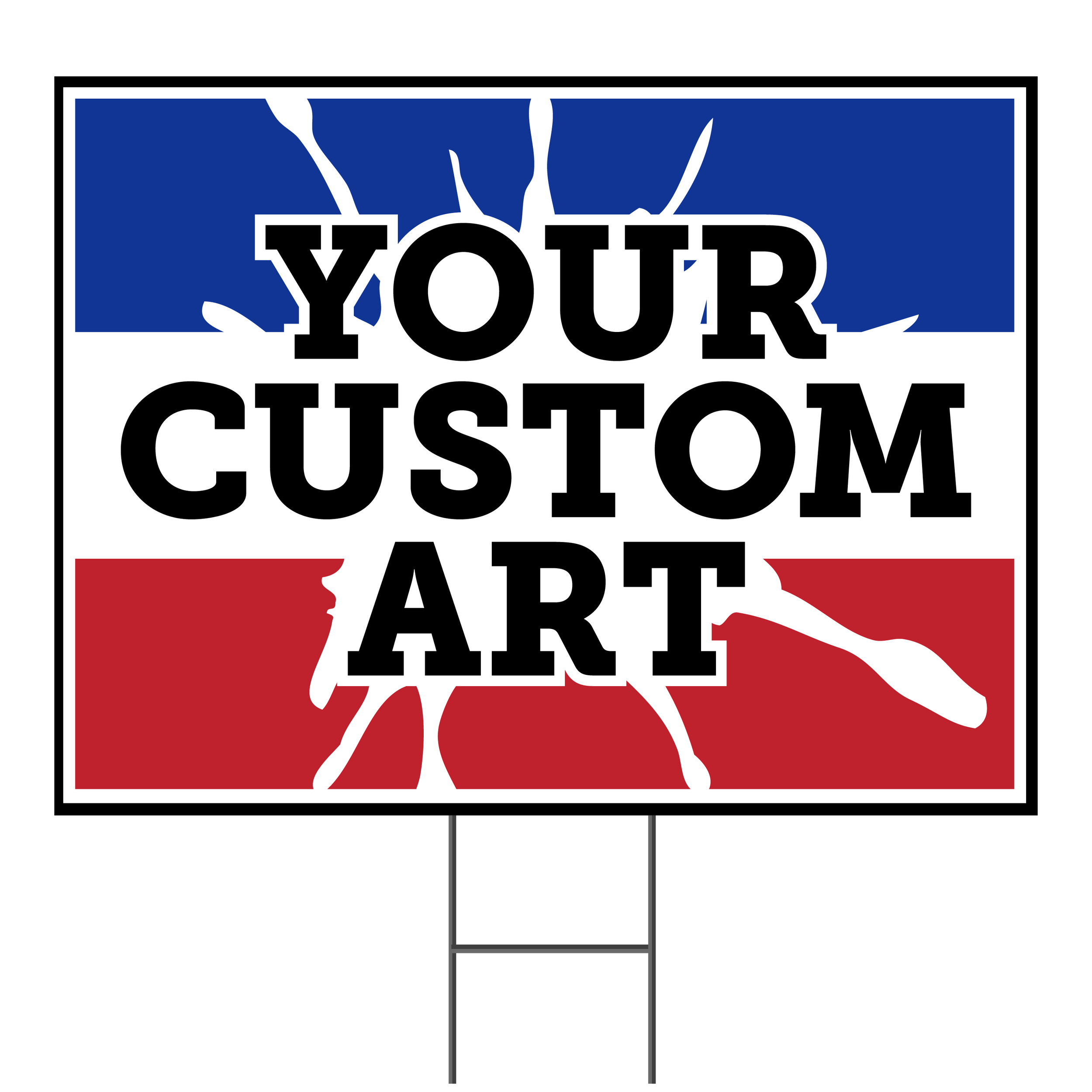 Custom Yard Signs — Print Monkey: Custom Shirts, Signs, and Banners