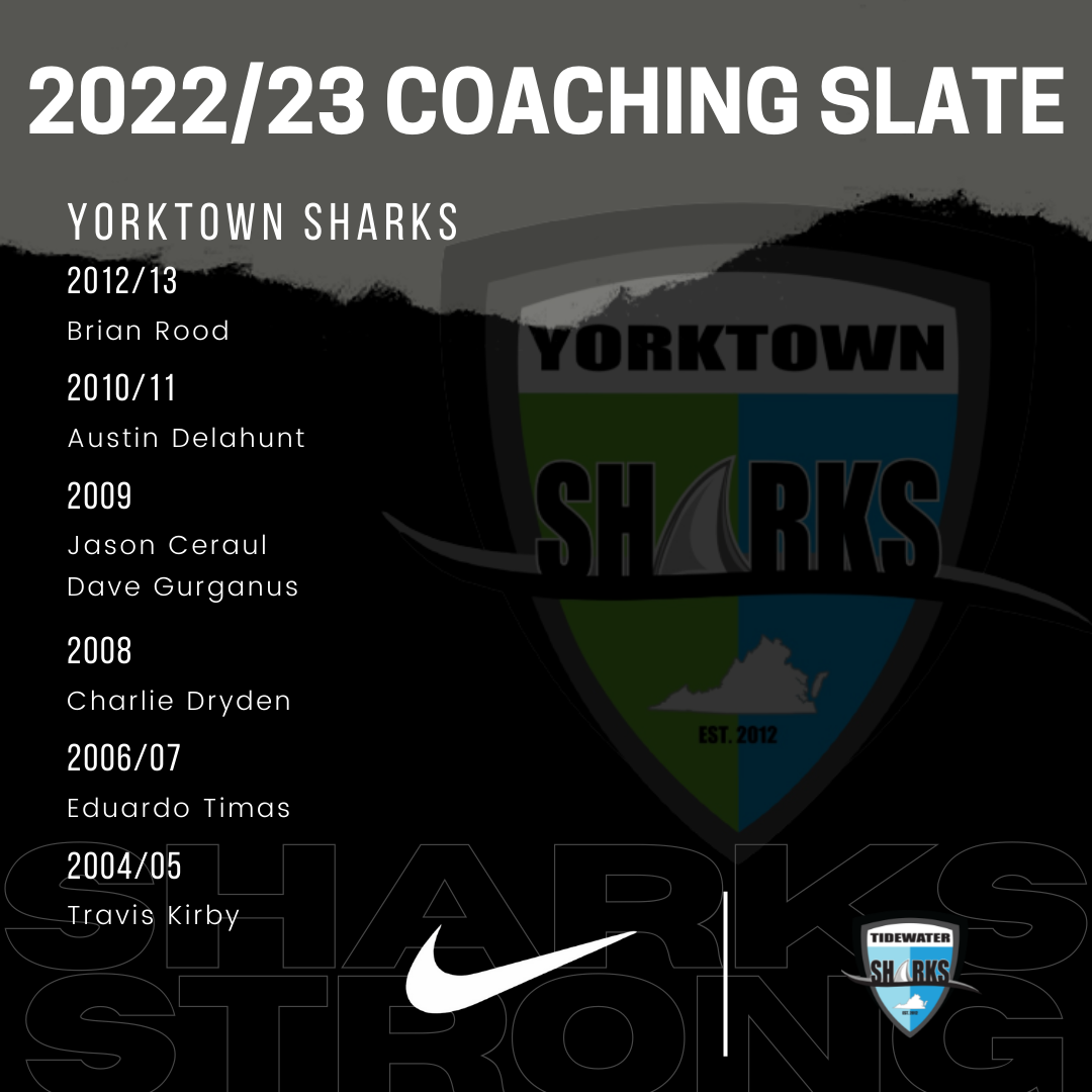 Soccer Coaching Team — Tidewater Sharks Soccer Club