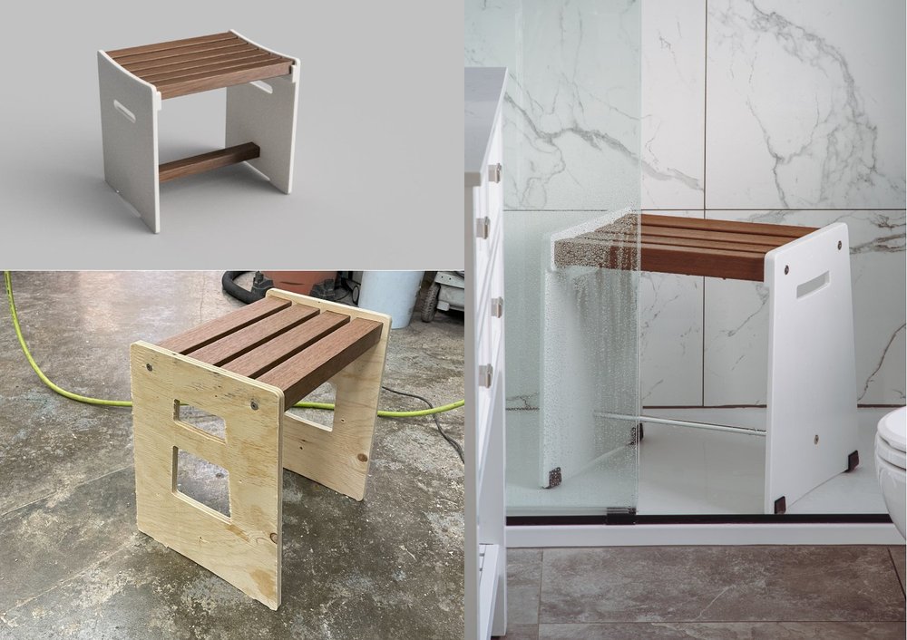 Designing a Shower Stool – Capella Design