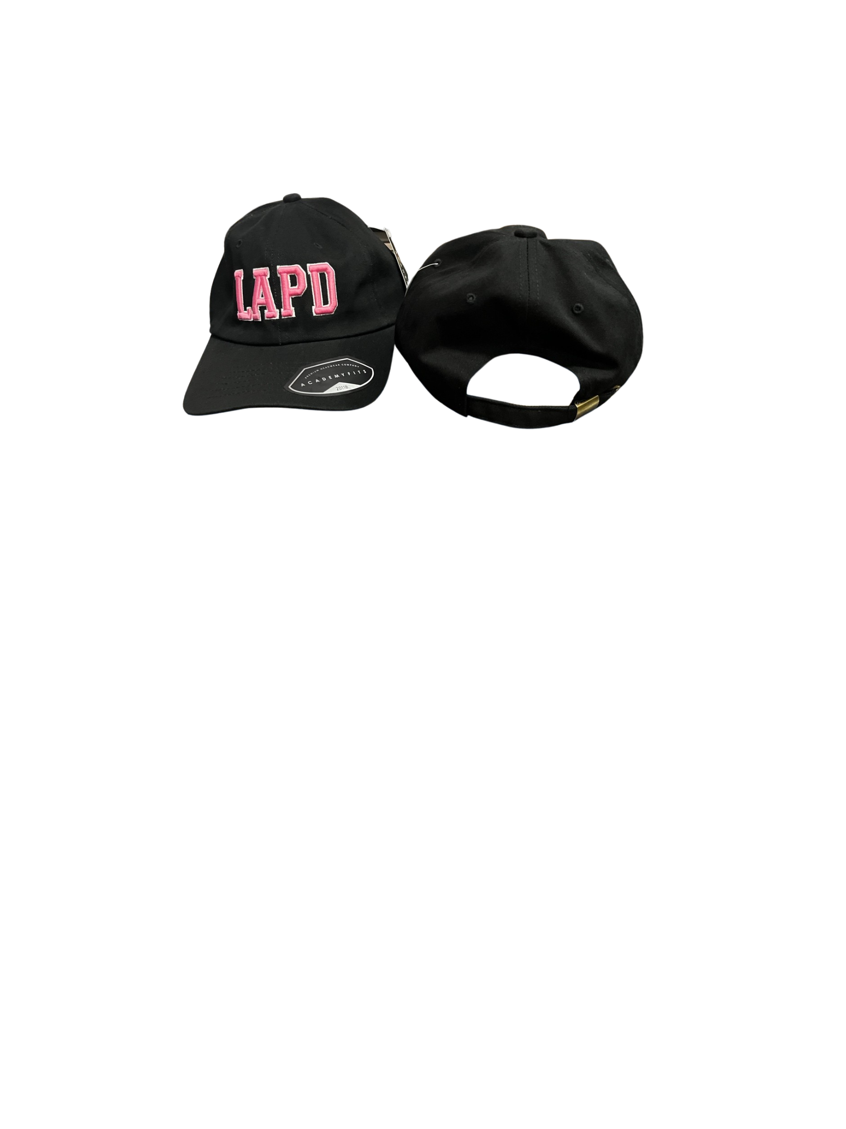 LAPD Female Hat Black/Pink — Los Angeles Police Museum