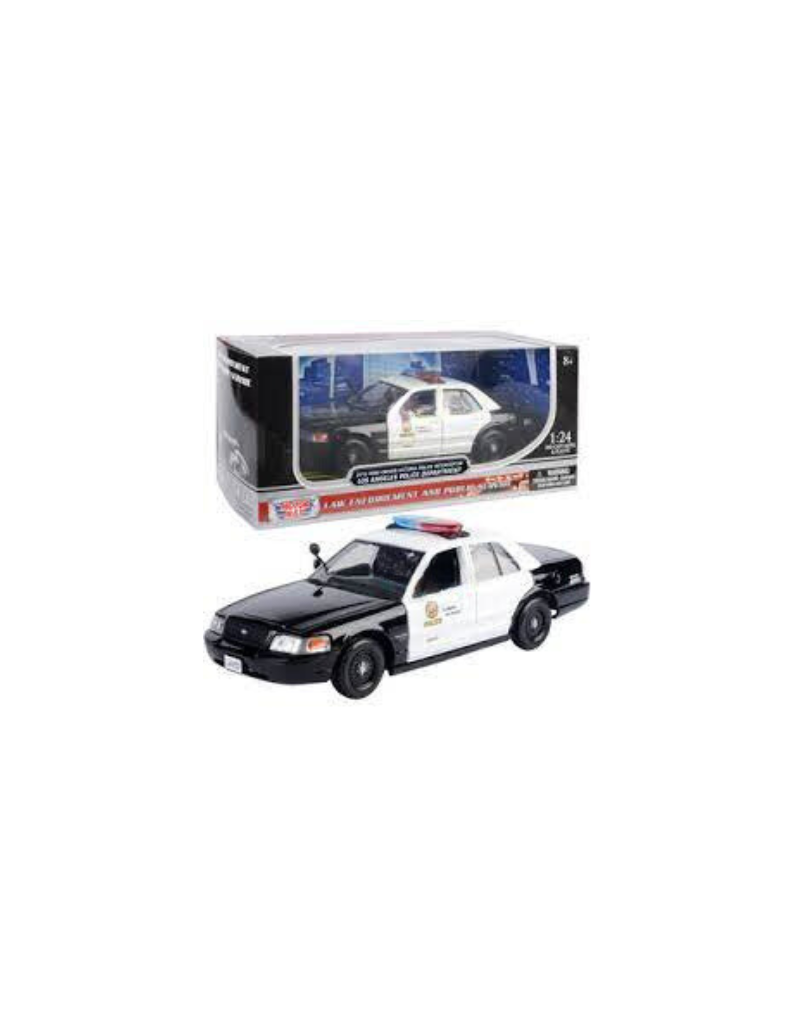 LAPD Police Cruiser (1:24 Scale) - Non Customizable — Los Angeles ...