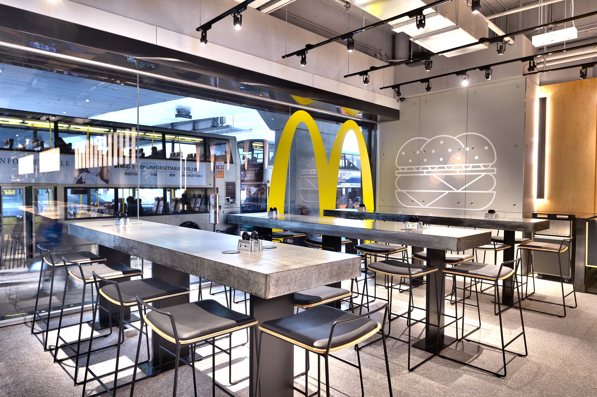 McDonald's | Admiralty, Hong Kong — Elkay Interior Systems