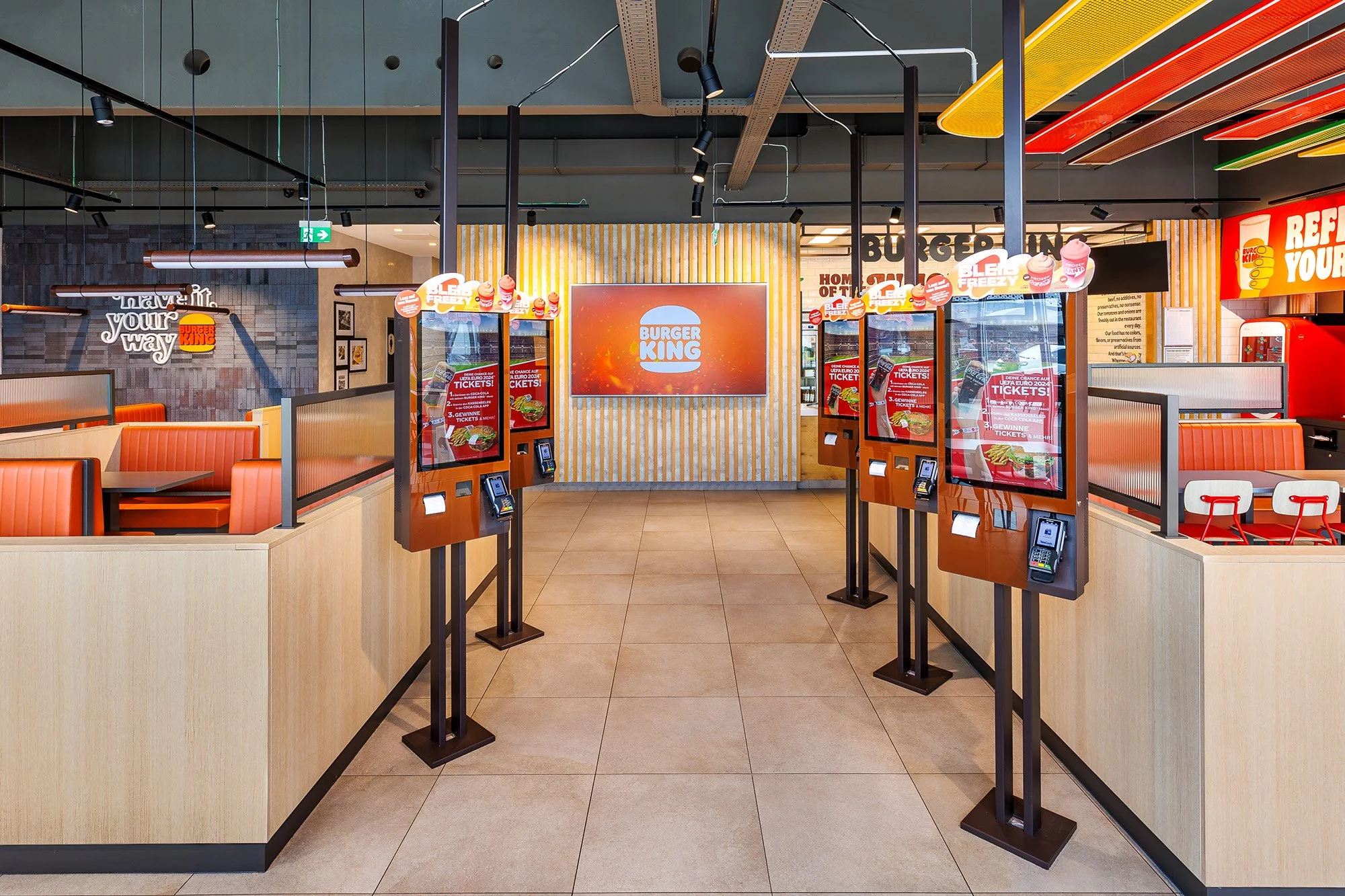 Burger King® | Vösendorf, Austria — Elkay Interior Systems